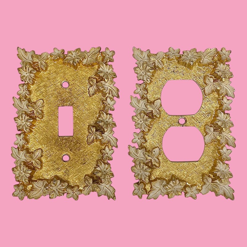 Vintage Outlet Cover - Etsy