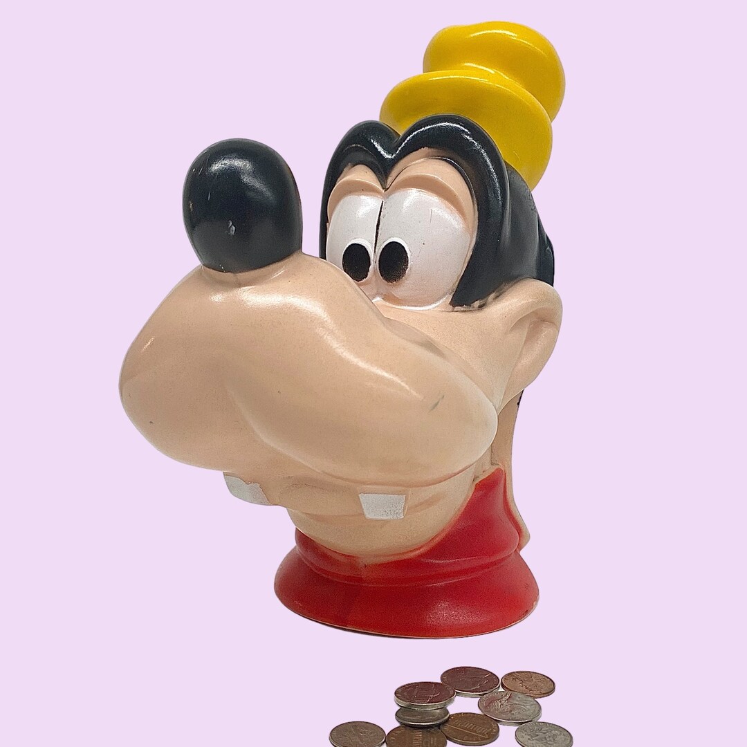 Vintage Goofy Coin Bank Retro 1970s Mid Century Modern Walt Disney ...