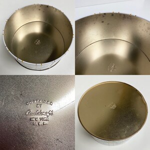 Vintage Guildcraft Tin Container Retro 1960s Mid Century Modern ...