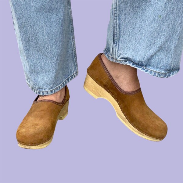 Wood Clogs 70s - Etsy