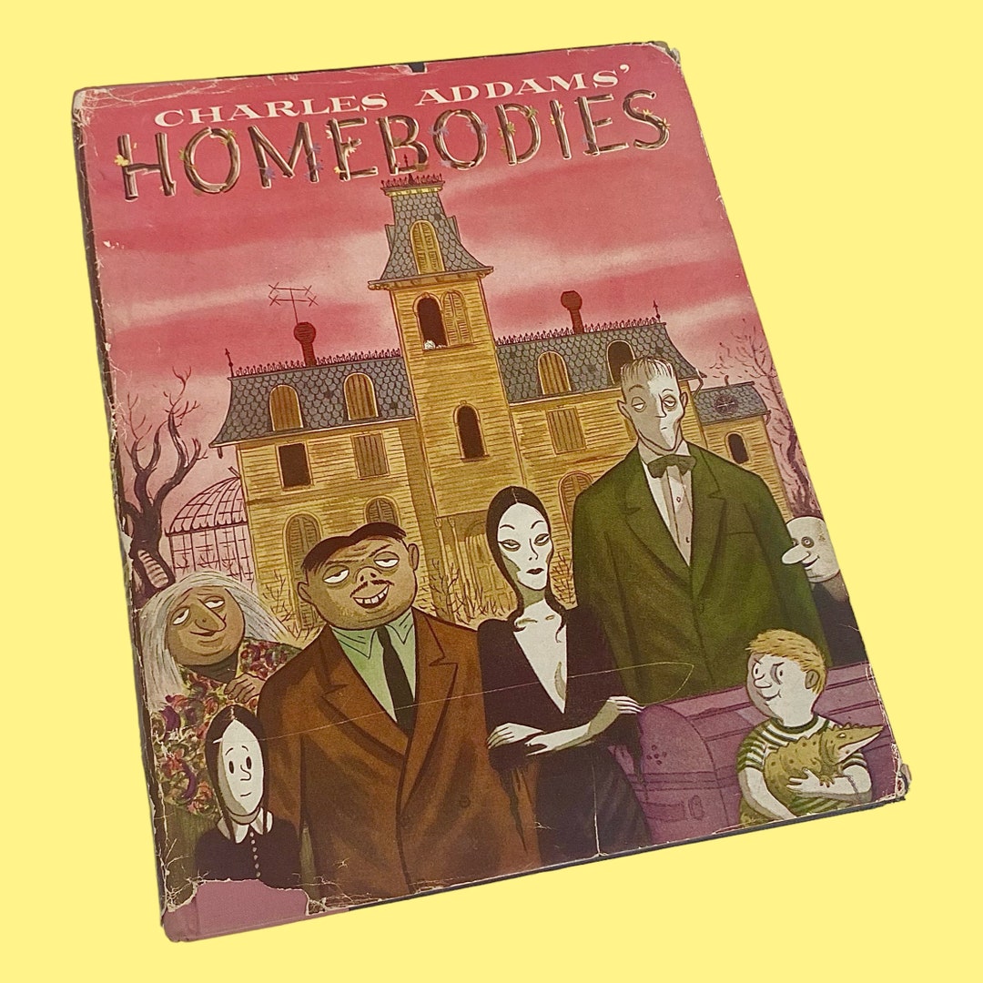 Vintage Homebodies Book Retro 1950s Charles Addams Hardback W/sleeve ...