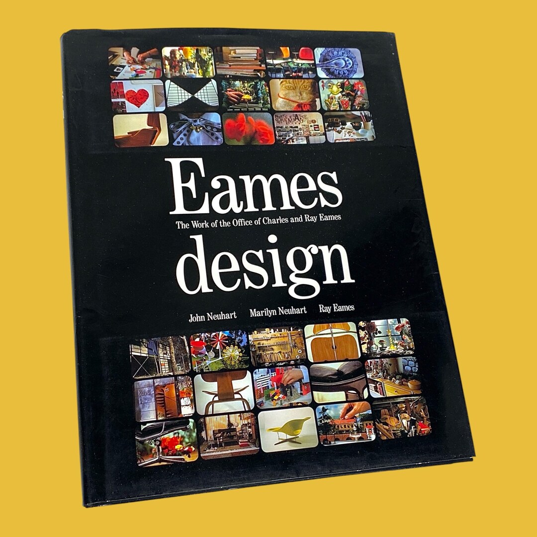 Vintage Eames Design Book Retro 1980s the Work of the Office of Charles ...