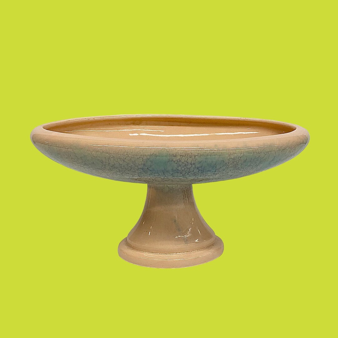 Vintage Haeger Planter Retro 1960 Mid Century Modern Ceramic Peach and ...