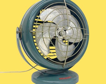 Mid Century Dominion Electric Fan - Etsy