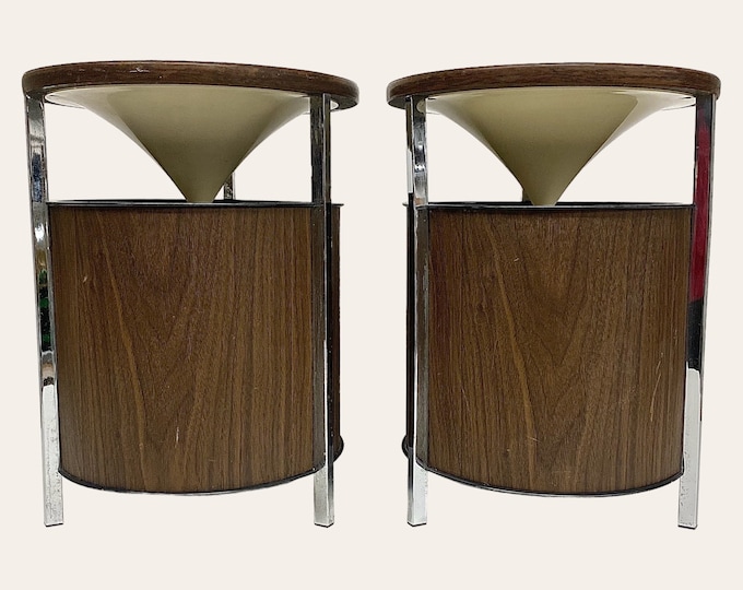 Vintage Zenith Circle of Sound Speakers Retro 1960s Mid Century Modern ...