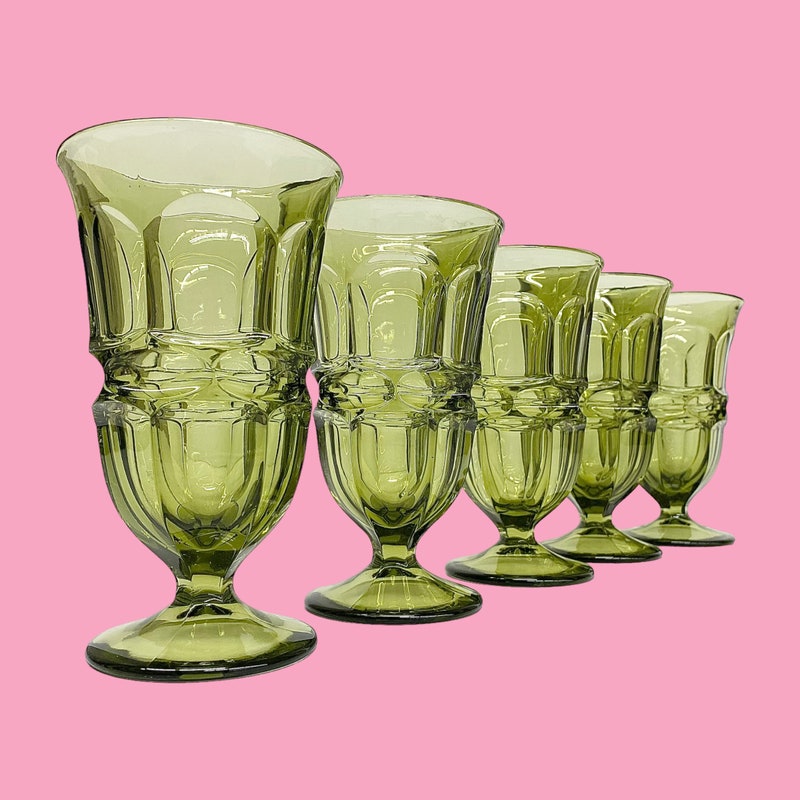 Vintage Goblets - Etsy