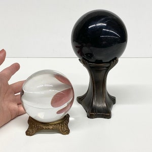 Vintage Crystal Ball Set Retro 1980s Great City Traders - Etsy