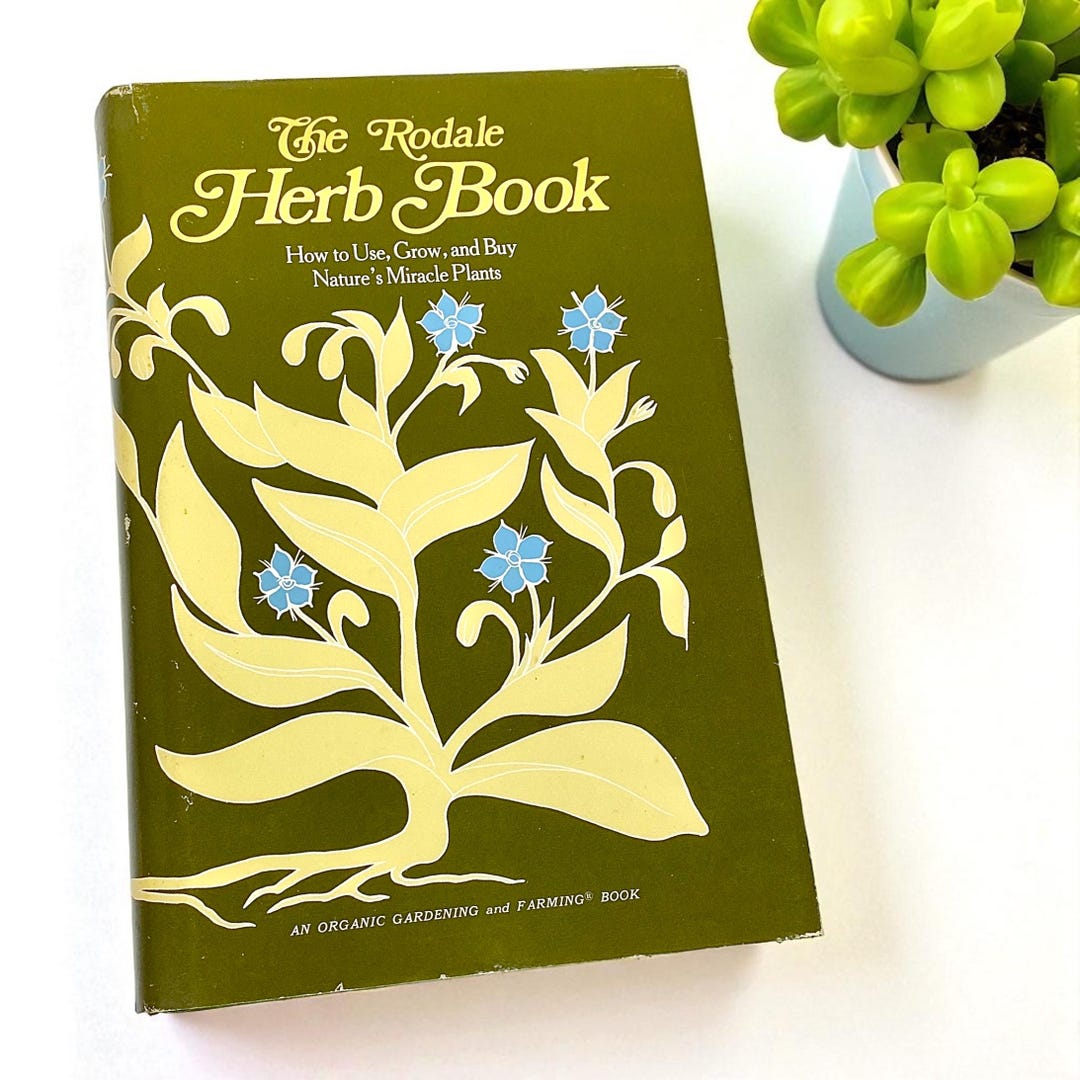 Vintage the Rodale Herb Book Retro 1970s Use, Grow, and Buy Nature's ...
