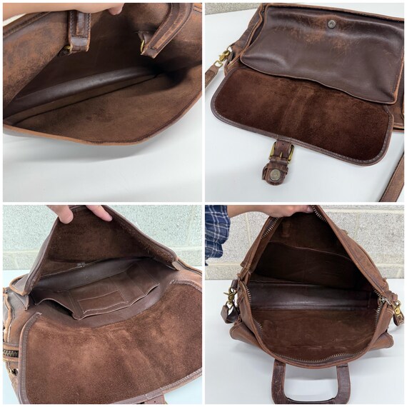 Vintage Coach Harrison Briefcase Retro 1990s Preppy +… - Gem