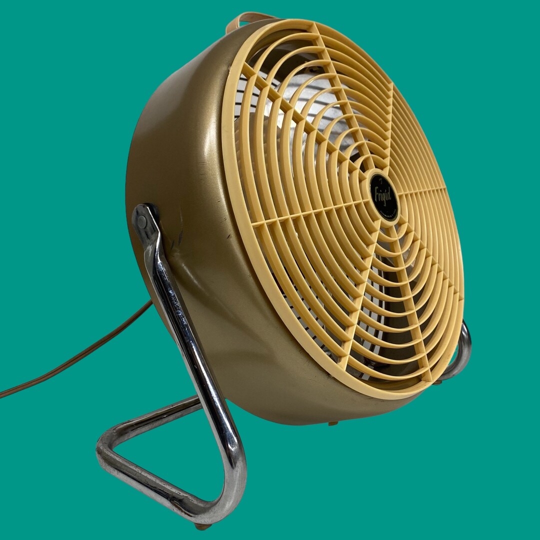 Vintage Frigid Electric Floor Fan Retro 1960s Mid Century Modern ...