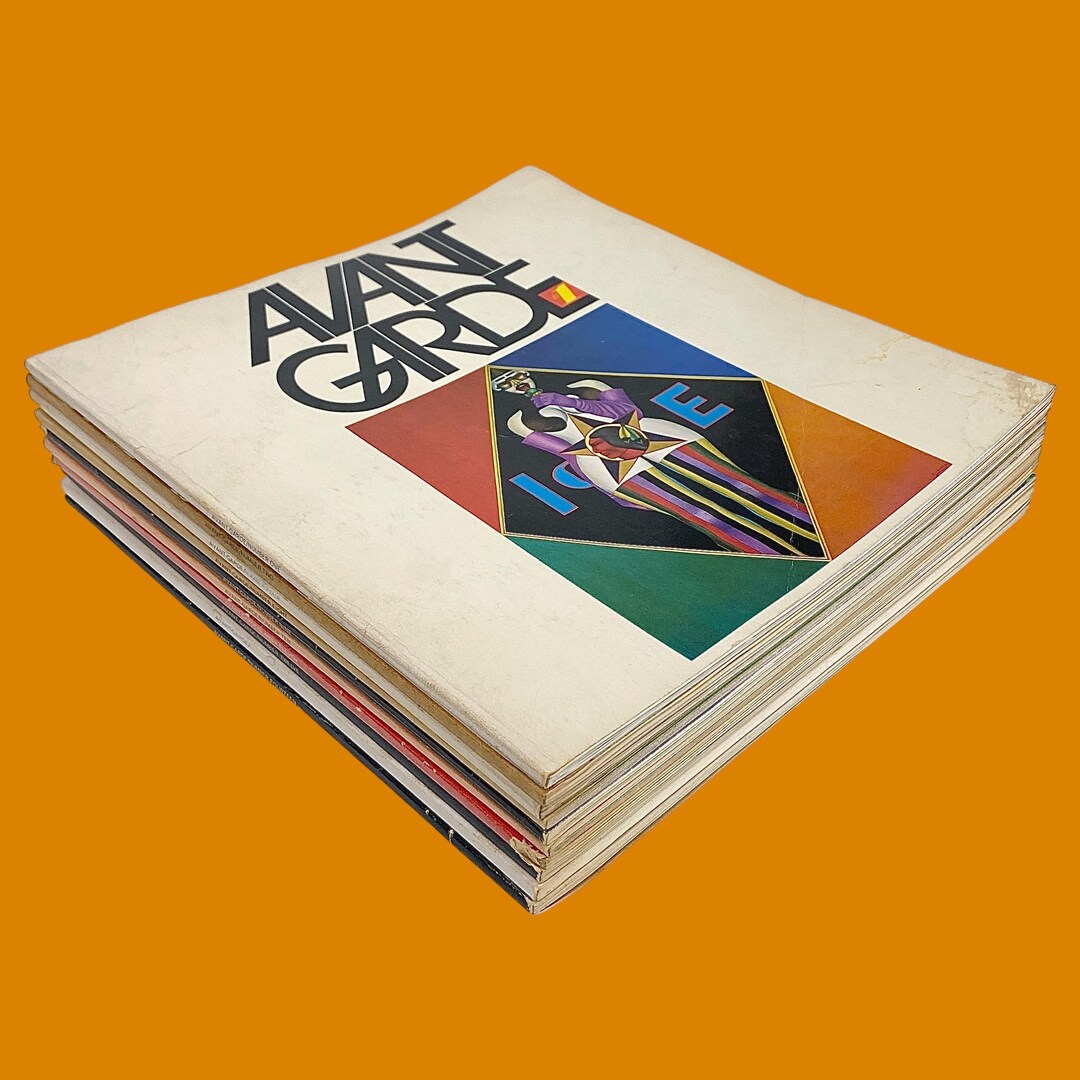 Vintage Avant Garde Magazines Retro 1960s Mid Century Modern 10 Issues ...