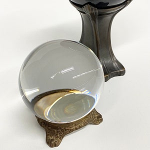 Vintage Crystal Ball Set Retro 1980s Great City Traders - Etsy