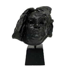 Vintage Auguste Rodin Sculpture Retro 1980s Contemporary Head of Balzac ...
