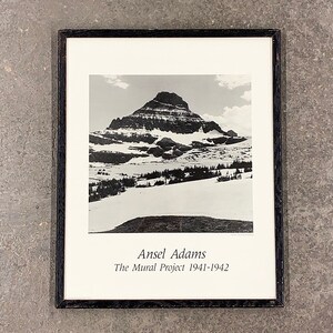 Vintage Ansel Adams Lithograph 1990s Retro Size 21x17 | Etsy