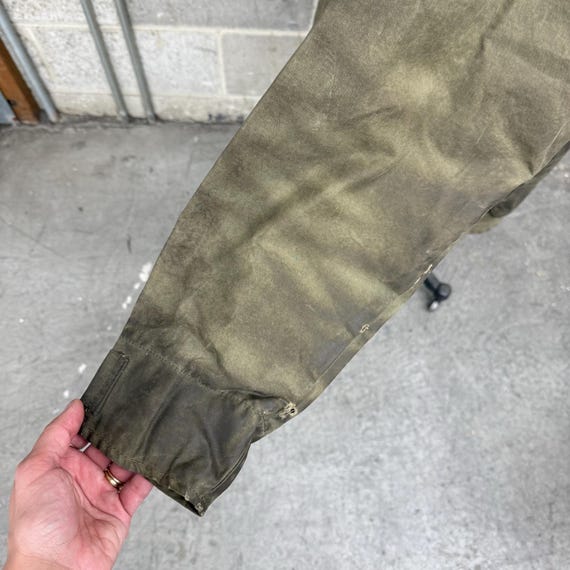 Vintage Filson Field Jacket Retro 1990s Waxed Tin Can… - Gem