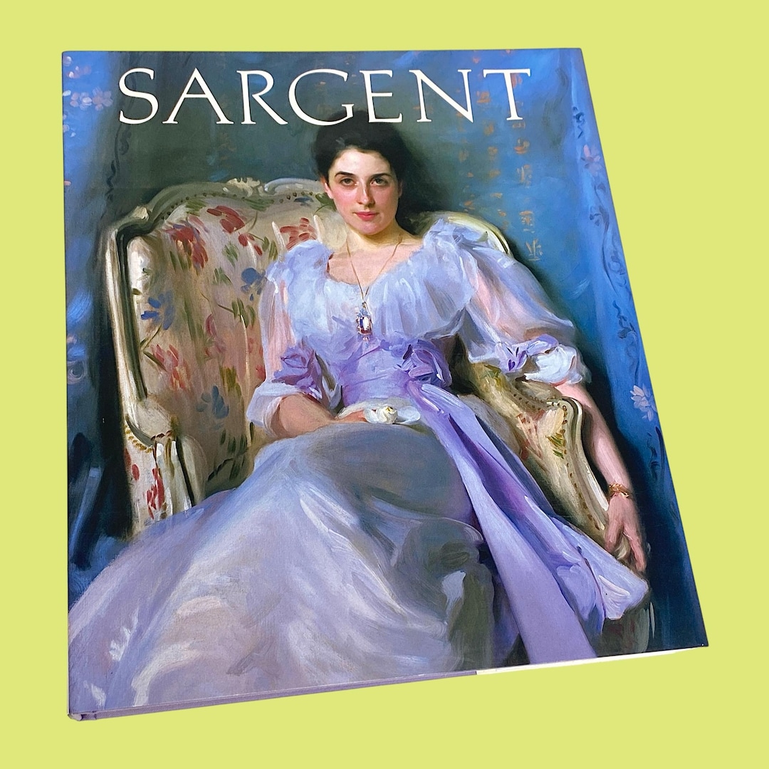 Vintage John Singer Sargent Art Book Retro 1980s Carter Ratcliff ...