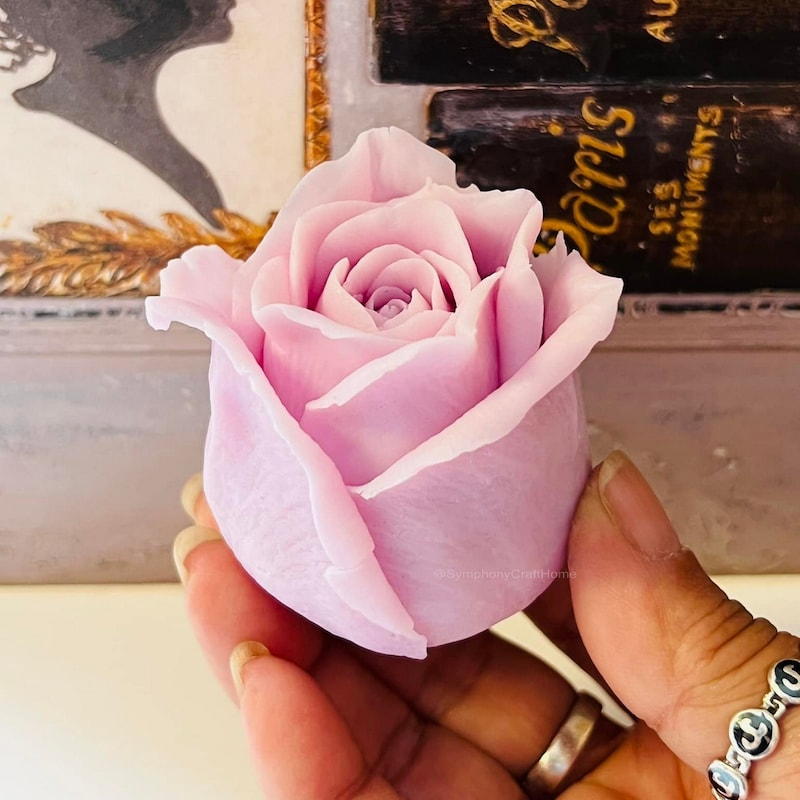 Rose Silicone Mold - Etsy