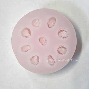 3D Raspberry Mold. 9 Cavity Raspberries Mold. Fruits Molds. Berries ...
