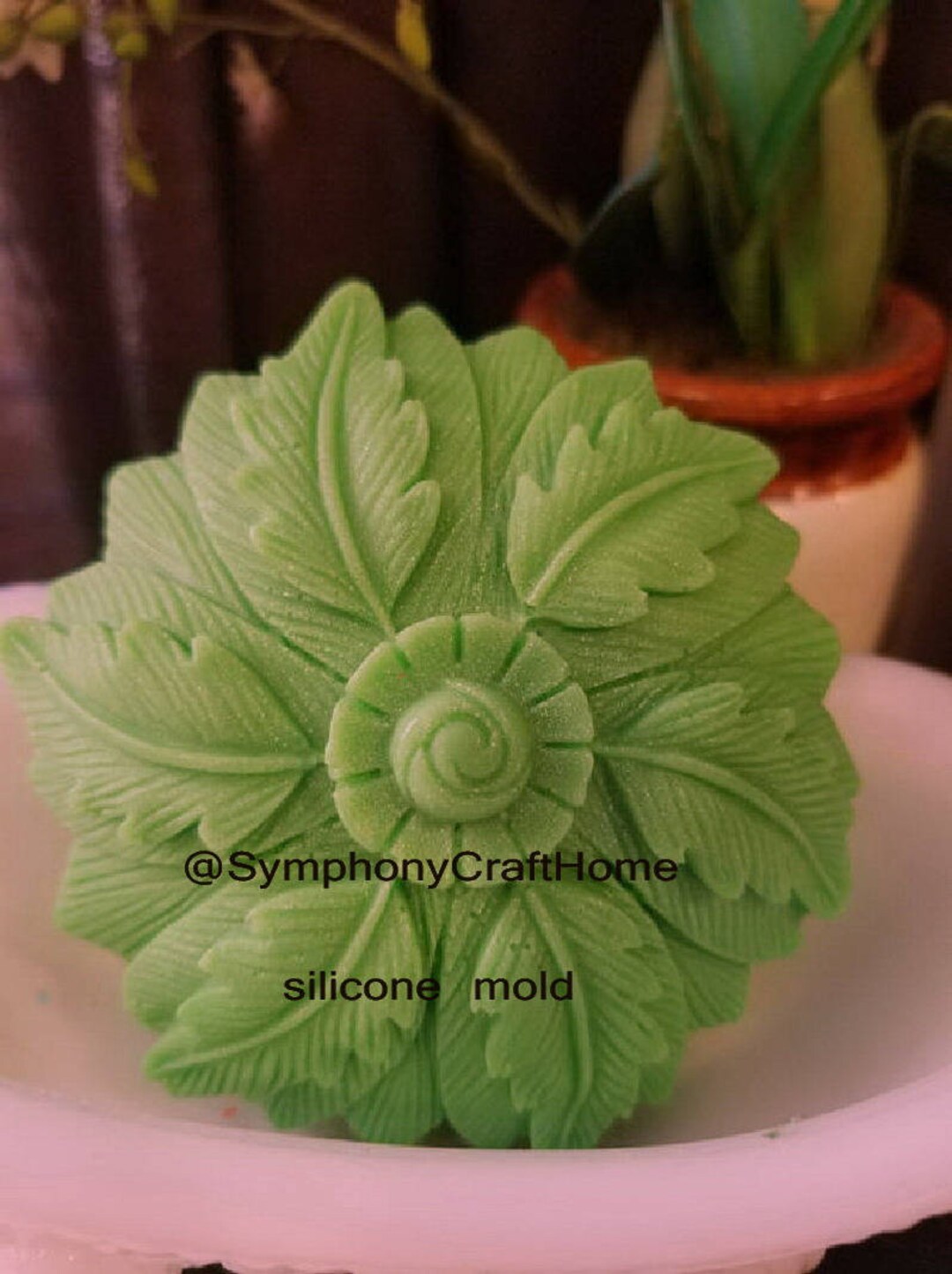 Big Leaf Silicone Mold, #flower Leaf Mold, Soap Silicone Mold, Resin ...
