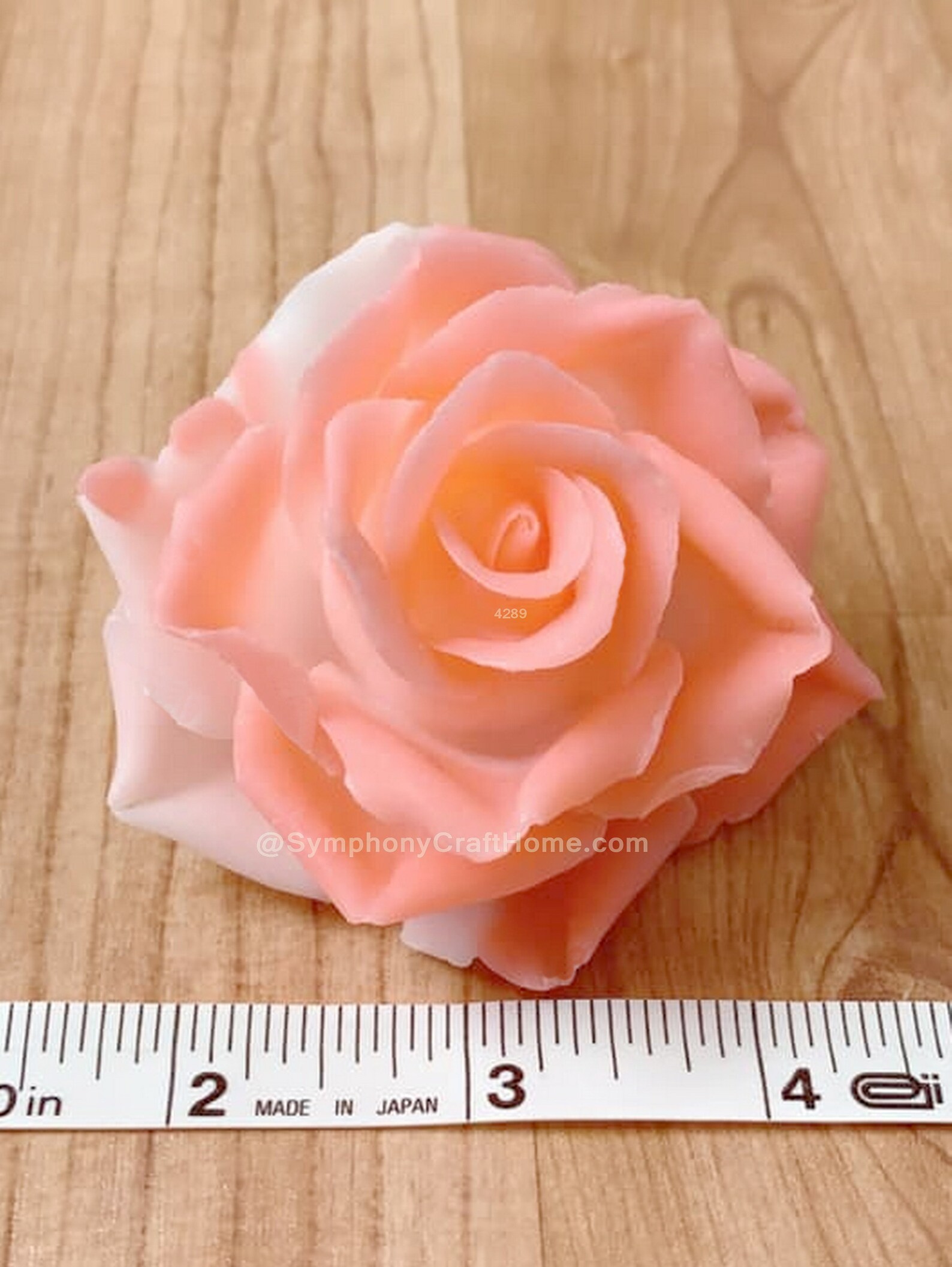 3D Rose Mold Large Rose Mold 3D Flower Mold Large Rose - Etsy