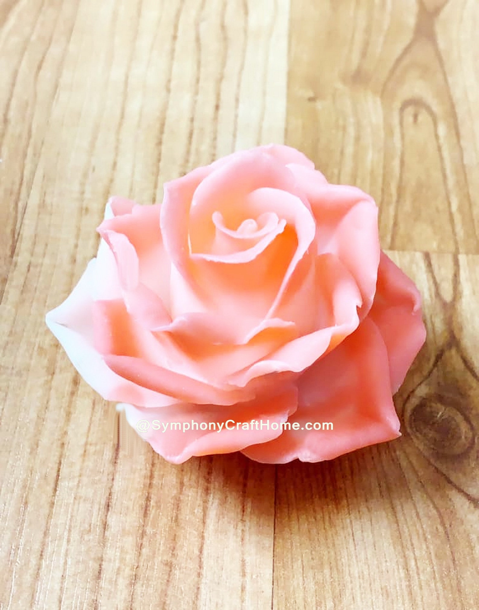3D Rose Mold Large Rose Mold 3D Flower Mold Large Rose - Etsy