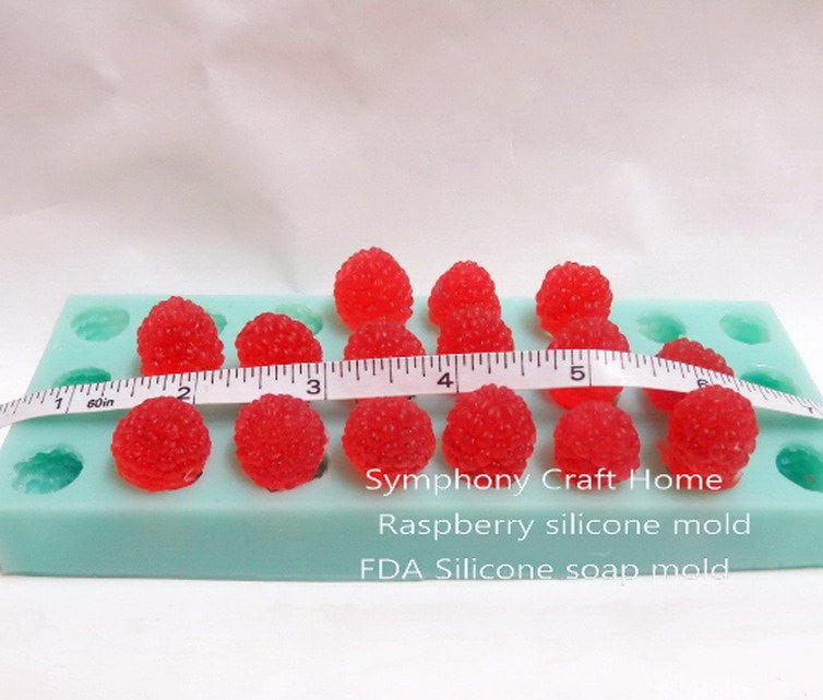 Raspberries Silicone Moldfruit Mold berries Silicone Mold - Etsy