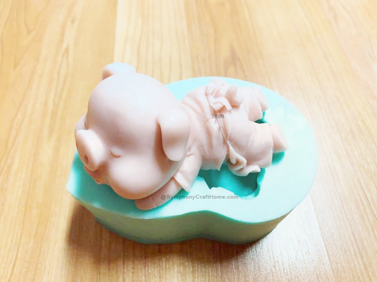 Pig Mold Cute 3d Pig Mold Soap Mold Chocolate Mold Gelatin - Etsy