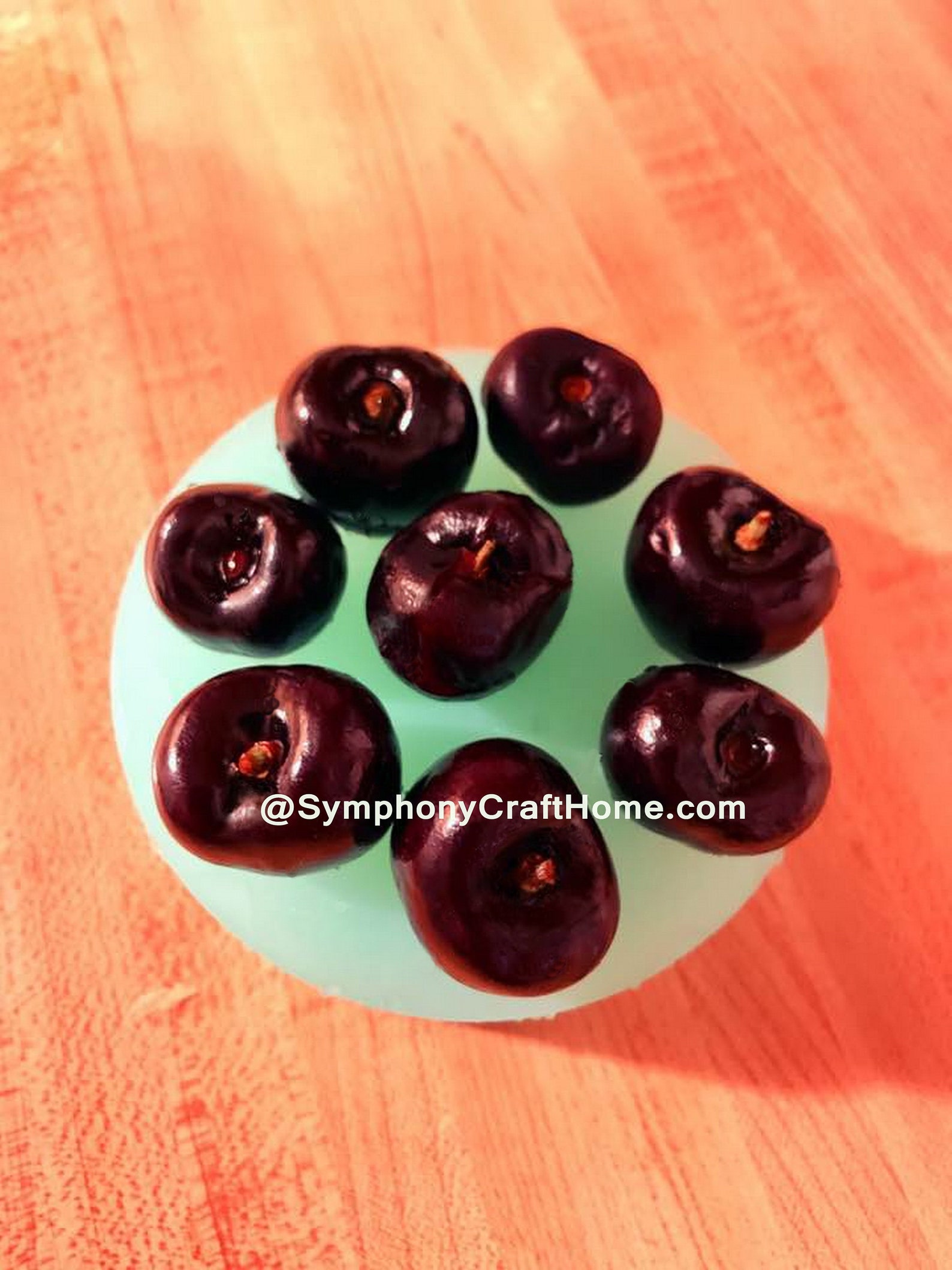 3D Cherry Mold Real Size Cherry Mold Cherry Soap Mold Wax - Etsy