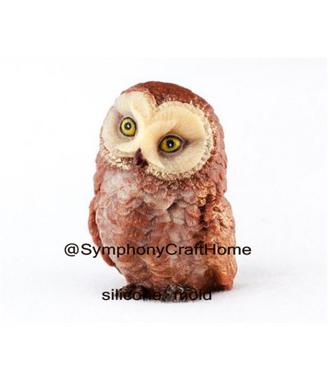 3D Owl Mold Owl Silicone Mold Animal Silicone Mold Owl - Etsy