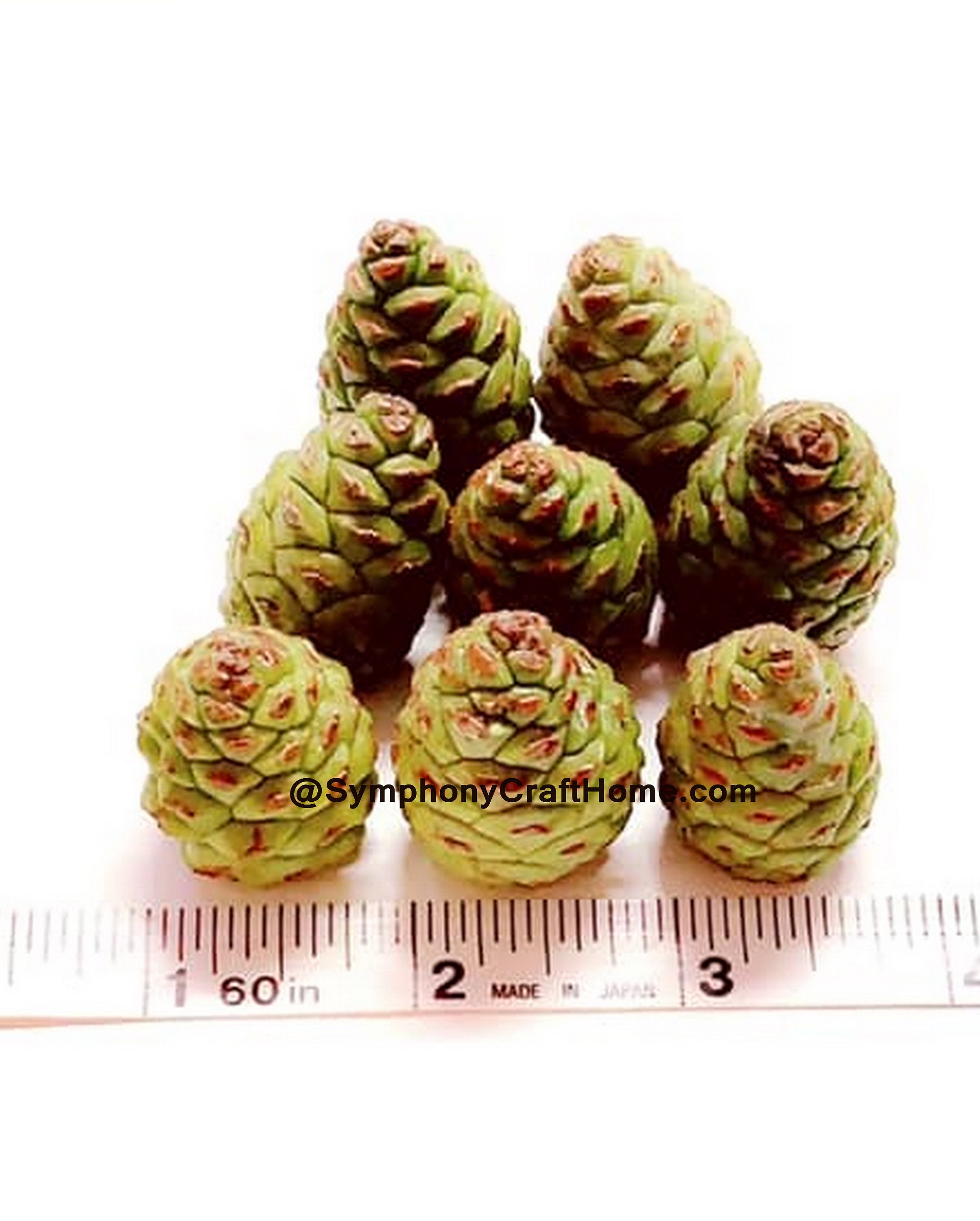 8 Cavity Mold 3D Mini Pine Cones 3D Pine Cones Mold Soap | Etsy