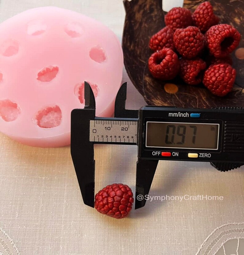3D Raspberry Mold. 9 Cavity Raspberries Mold. Fruits Molds. - Etsy
