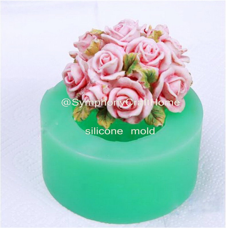 3D Roses Mold Rose Silicone Mold Rose Soap Mold Resin Soap | Etsy