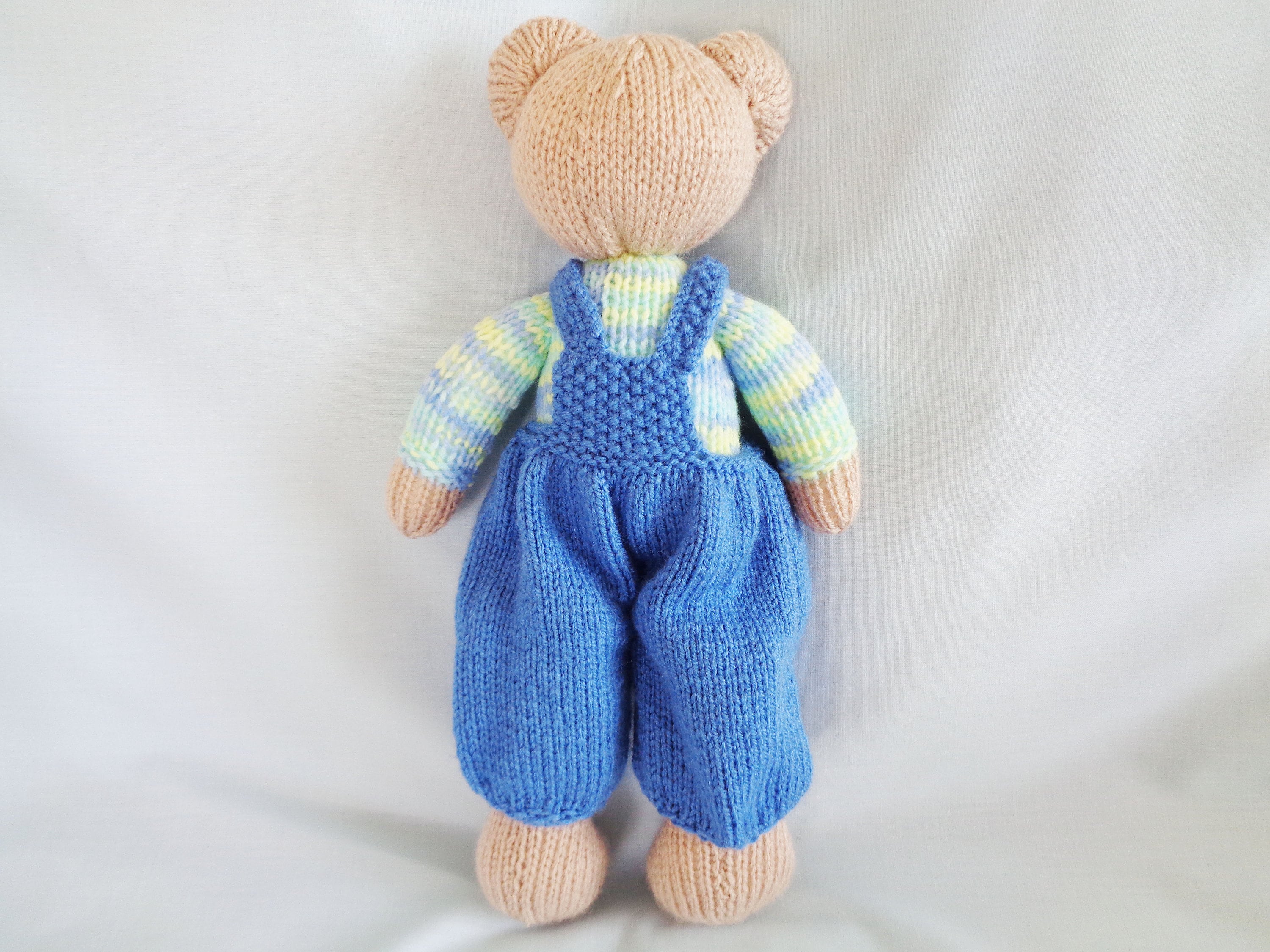 Teddy Bear Knitting Pattern, Instant Digital Download, Bethann and ...