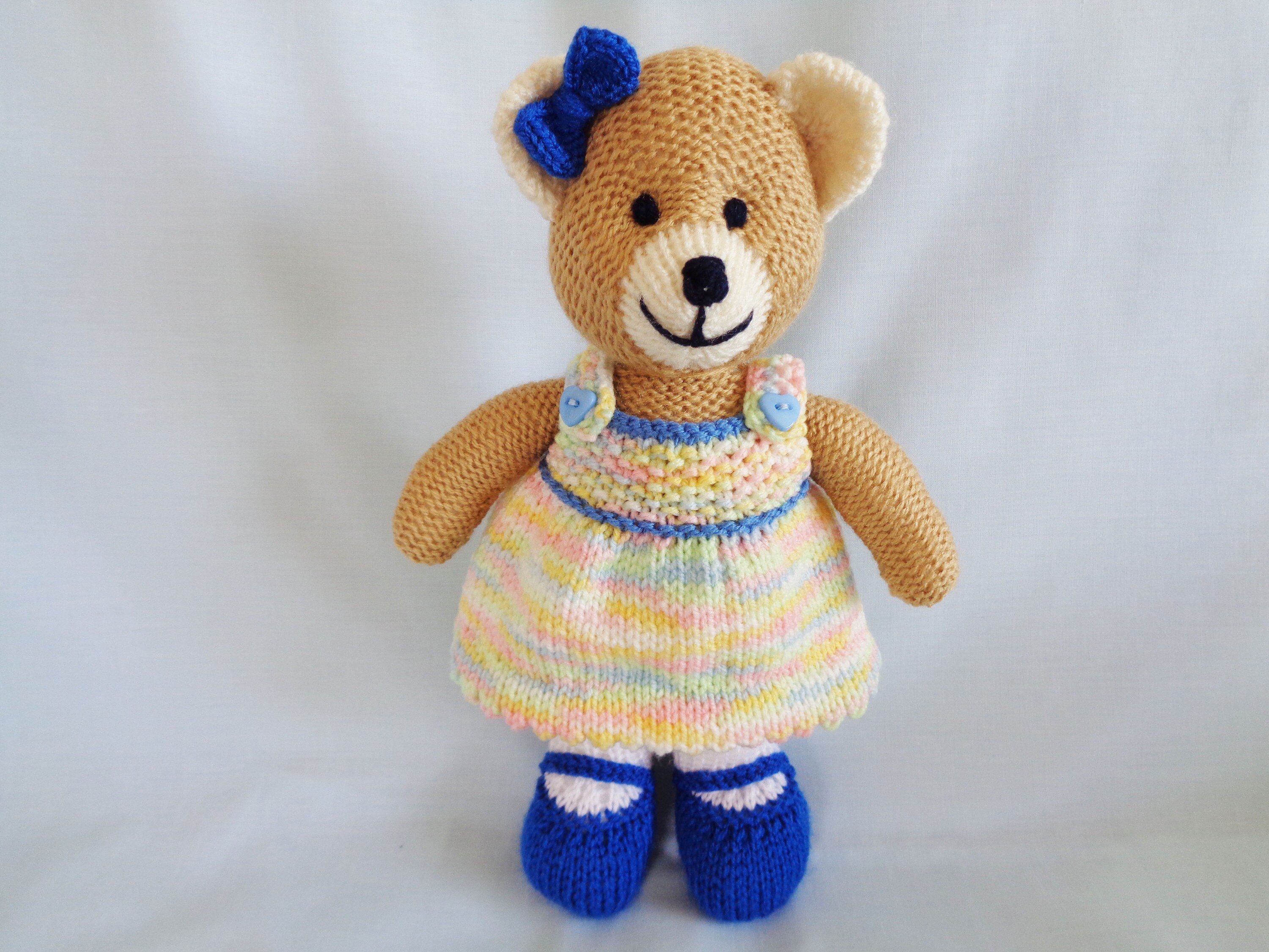 Teddy Bear Knitting Pattern, Instant Digital Download Teddy Bear Knitting Pattern, Instant Digital Download