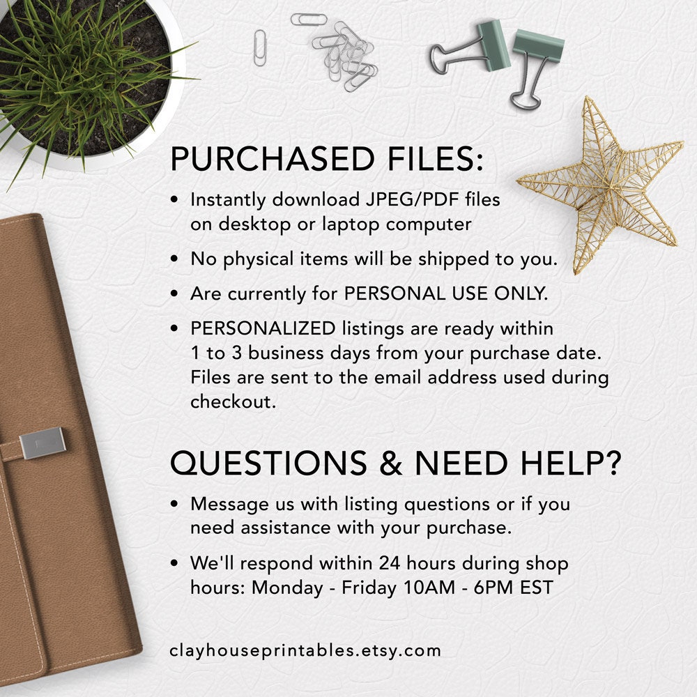 Lights Camera Action Gift Tag or Sticker Printable, Instant Download ...