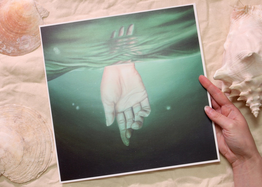 Submerge - Digital Reproduction Art Print of an Original Oil Painting ...