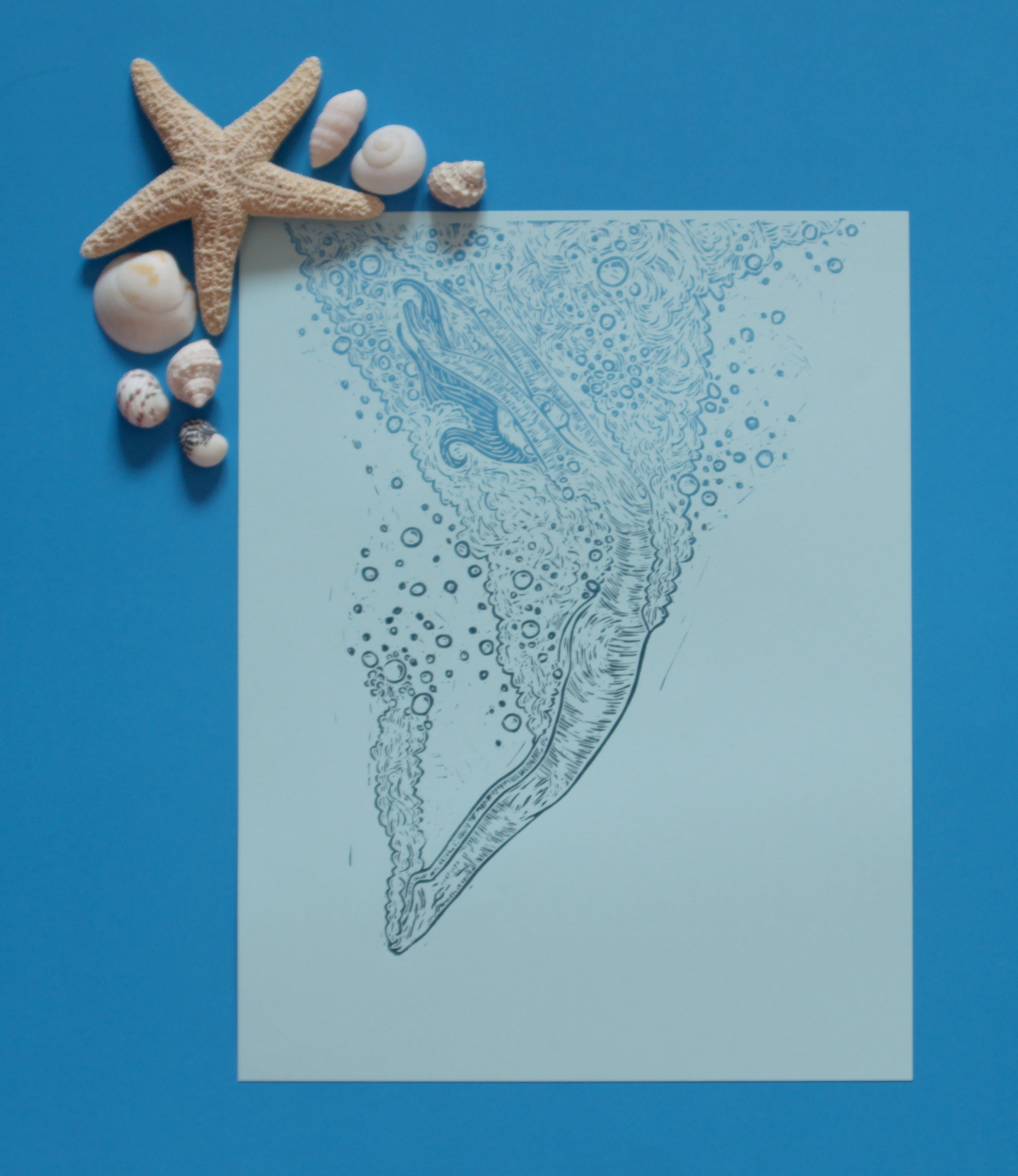 Jumping Into Water Mermaid Underwater With Bubbles | Etsy