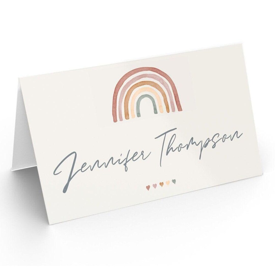 Place Cards for Wedding Receptions, Parties, and Events, Set of 25 ...