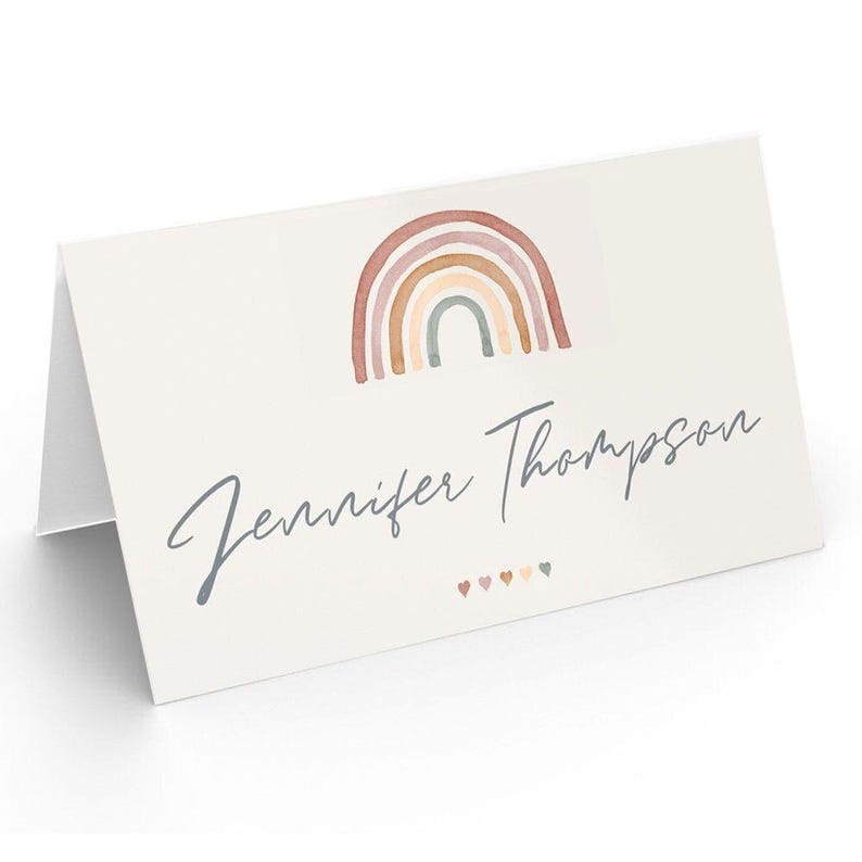 Place Cards for Wedding Receptions, Parties, and Events, Set of 25 ...