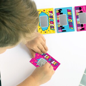 Kids Reward Tickets for Parents - Printed Scratch off Surprise, 30 ...