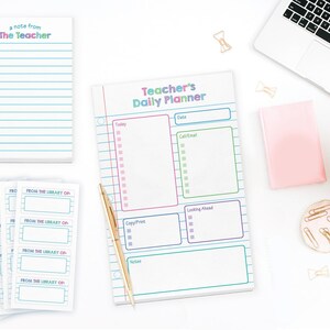 Gift for Teacher, Planner Pad, Notepads for Teacher Appreciation and ...