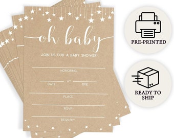 Personalized Woodland Baby Shower Price is Right Game Fall - Etsy