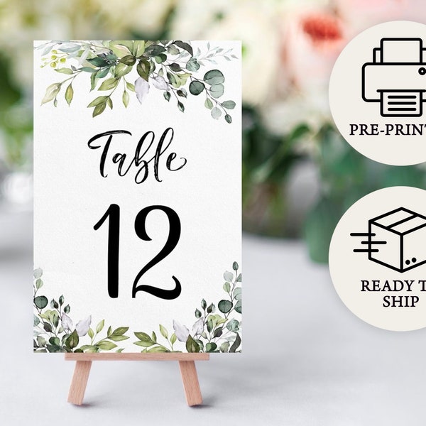 Party Table Numbers - Etsy