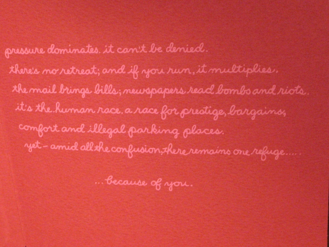 1960s LARGE Greeting Card With Poetry, Love Greeting Card, Vintage 60 ...