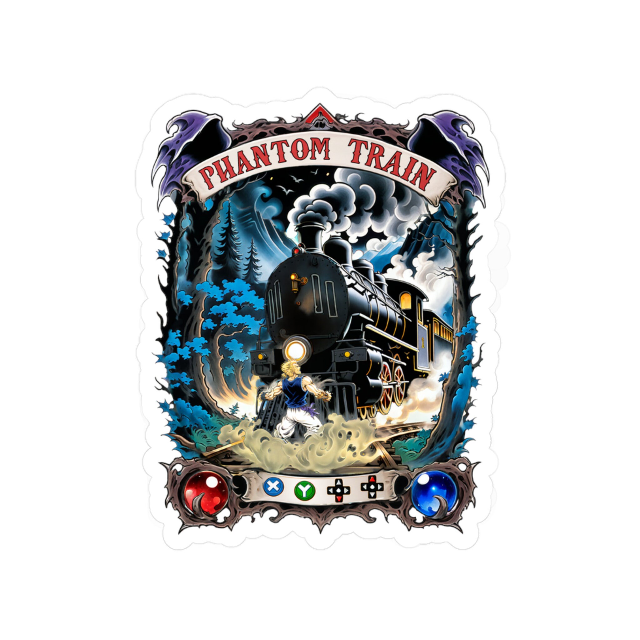 Phantom Train Vinyl Decal - Etsy