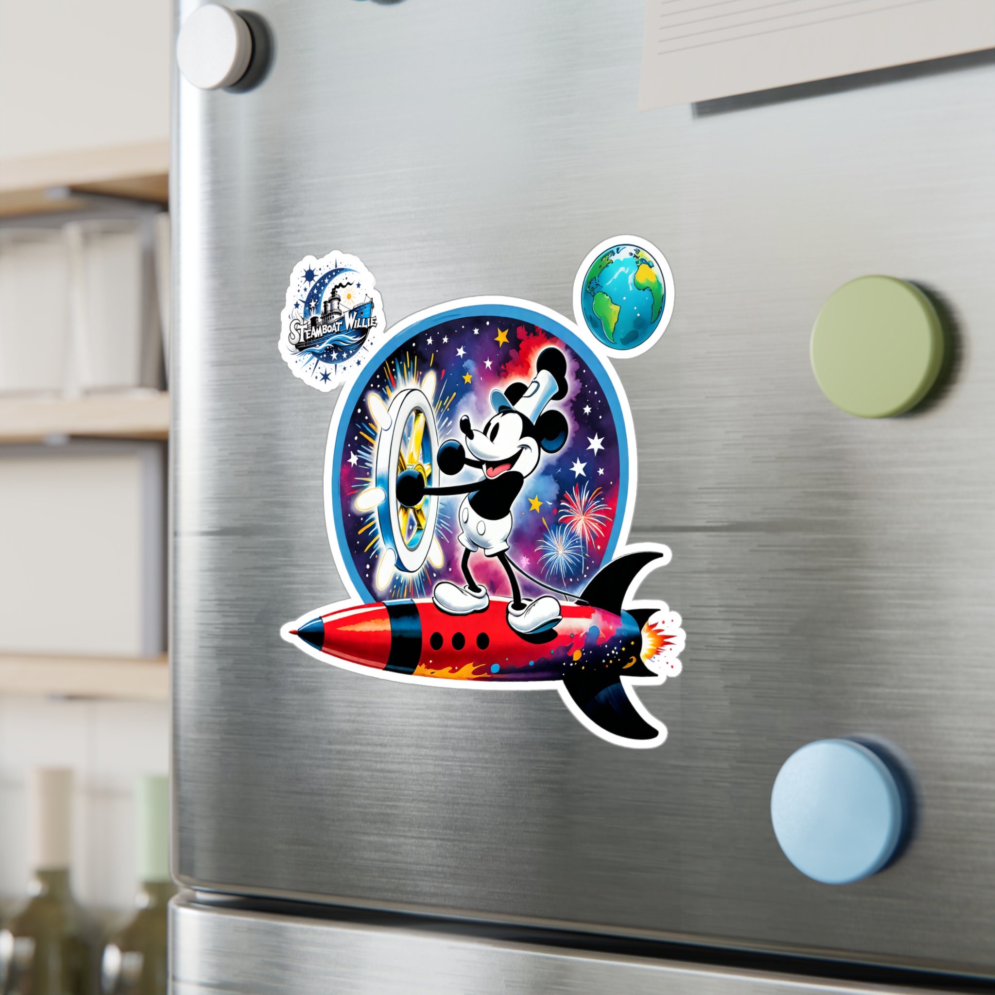 Steamboat Willie Vinyl Decal - Etsy