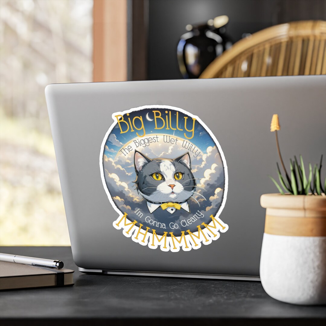 Big Billy Vinyl Decal - Etsy