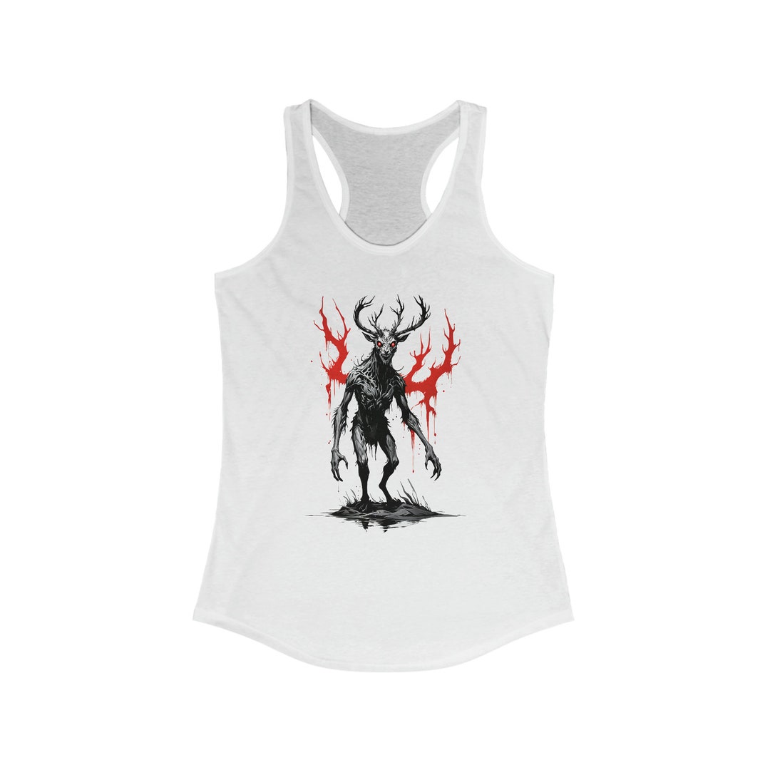 Wendigo of the Bloodied Tree Women's Ideal Racerback Tank Top - Etsy