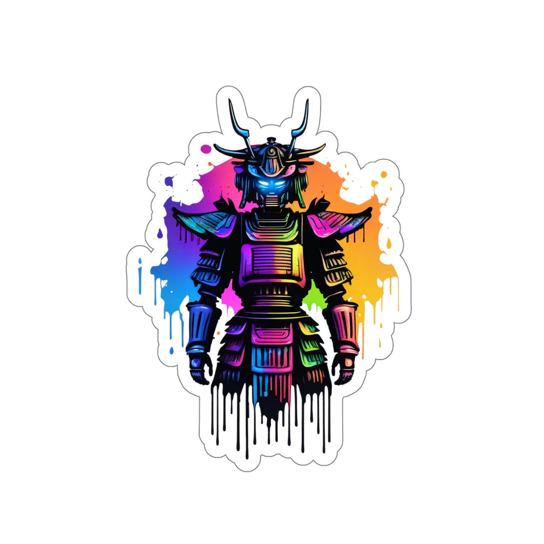 Bushido Paint Sticker - Etsy
