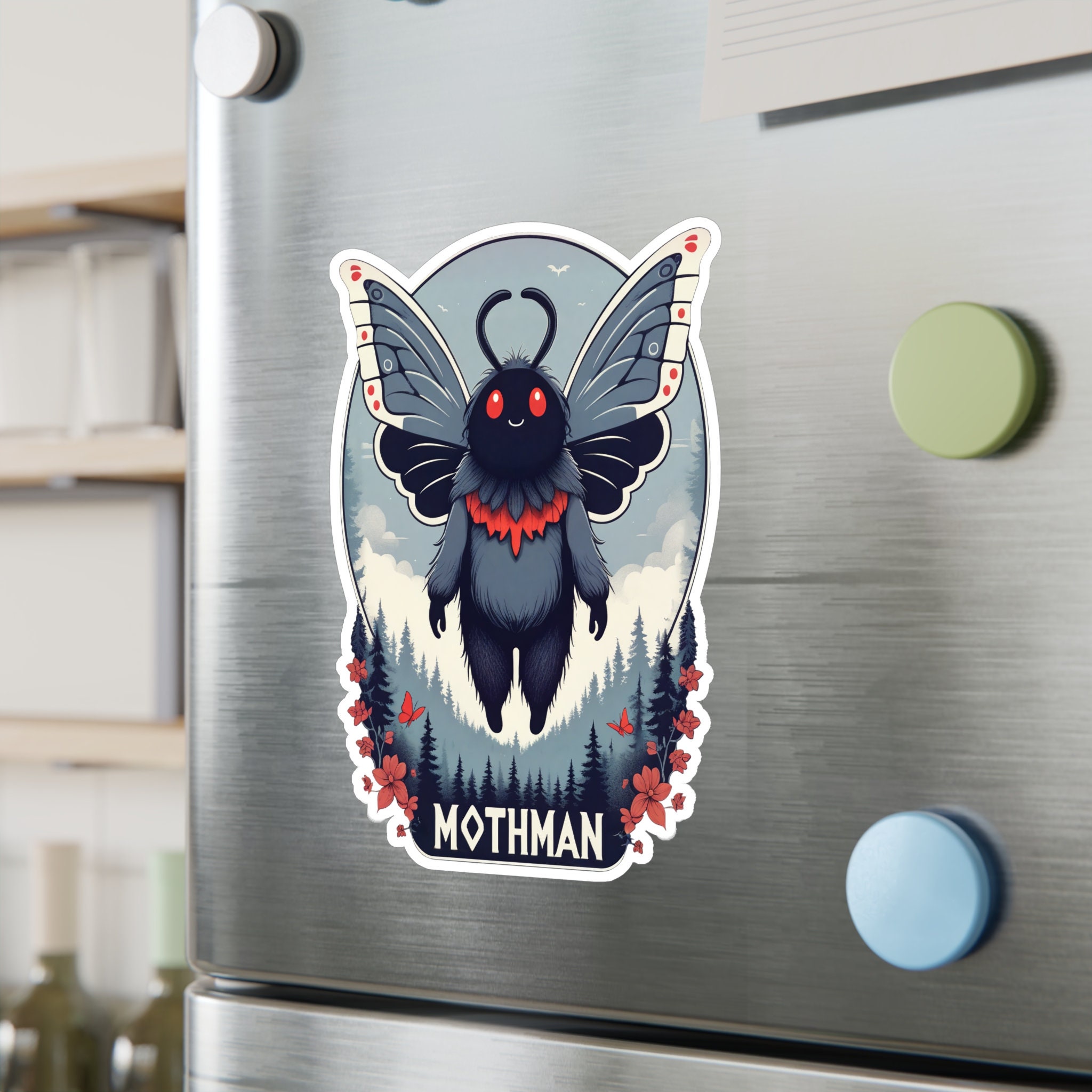 Angelic Mothman Vinyl Decal - Etsy